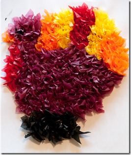 The Perfectly Imperfect Life: Old School Tissue Paper Craft